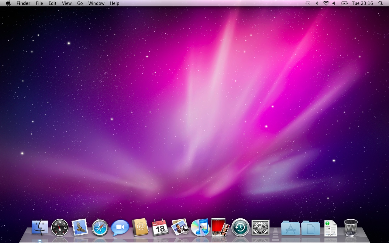 Apple Snow Leopard Laptop Vividpor