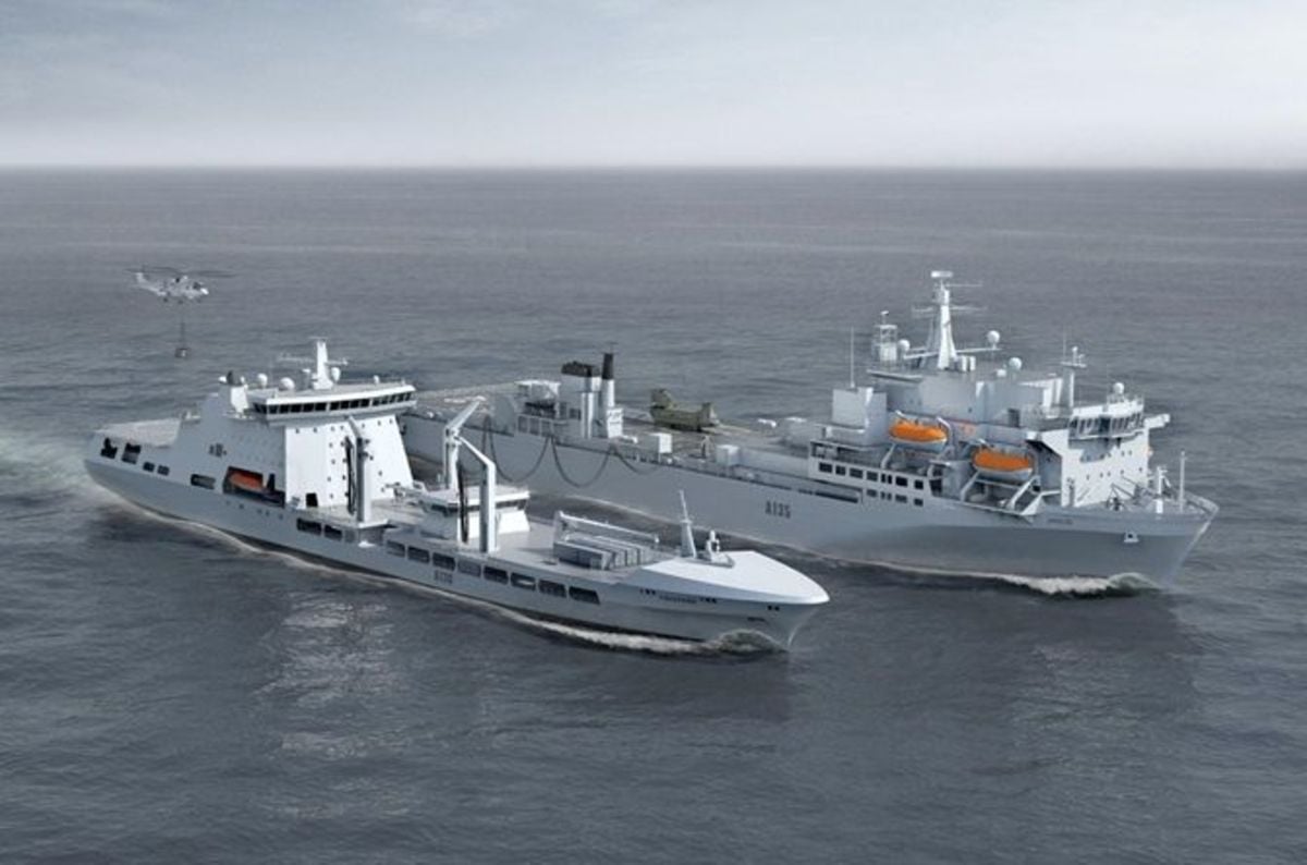 Britain collects new naval tanker a mere 18 months late – John's Navy ...