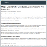 Gartner Magic Quadrant for Cloud Web Application and API Protection, 2022