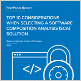 Top 10 Considerations When Selecting a Software Composition Analysis ...