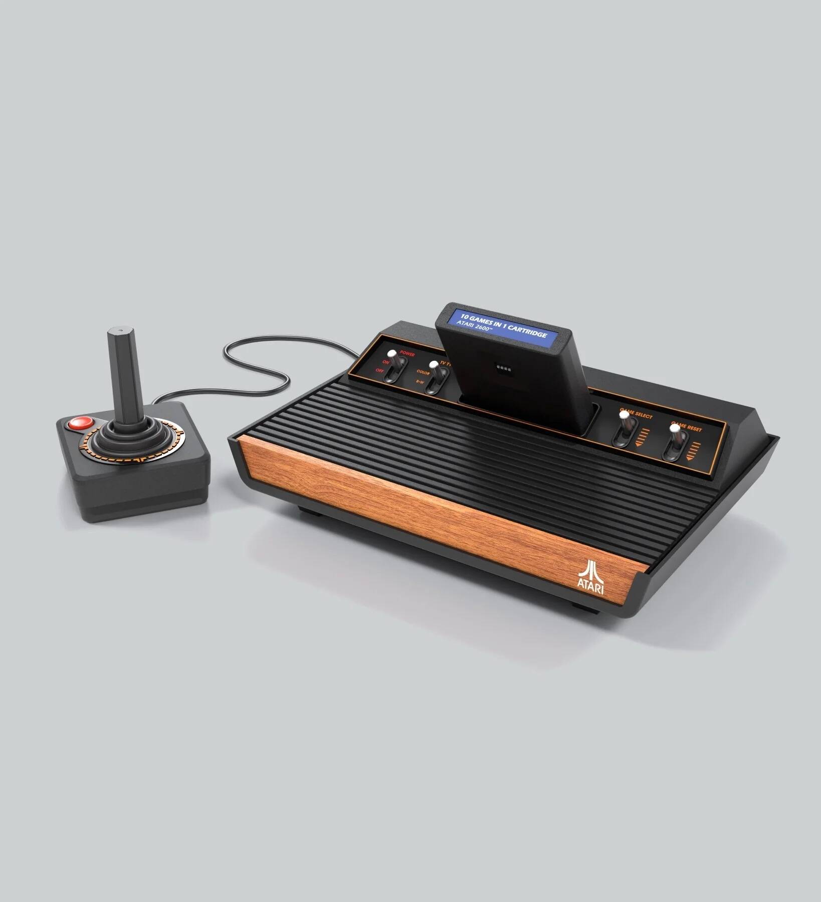 Atari s Reborn 2600 Console Supports Vintage Cartridges The Register Atari s Reborn 2600 Console Supports Vintage Cartridges The Register