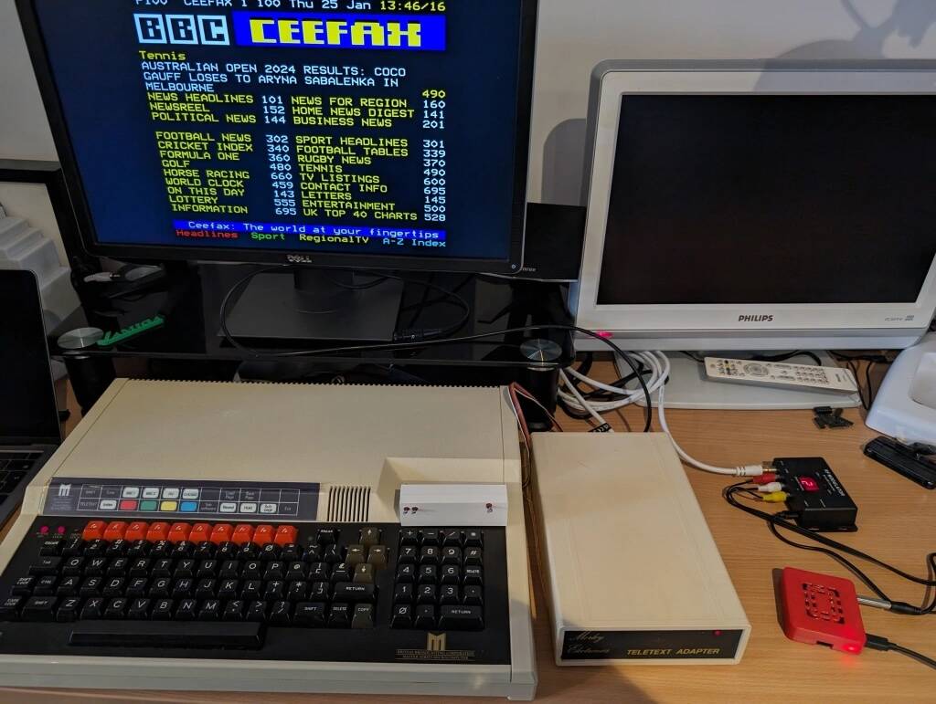 Techie brings back teletext on a vintage BBC Master • The Register
